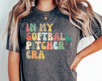 Softball T-shirt Resting Pitch Face Fast Pitch Pitcher - Etsy