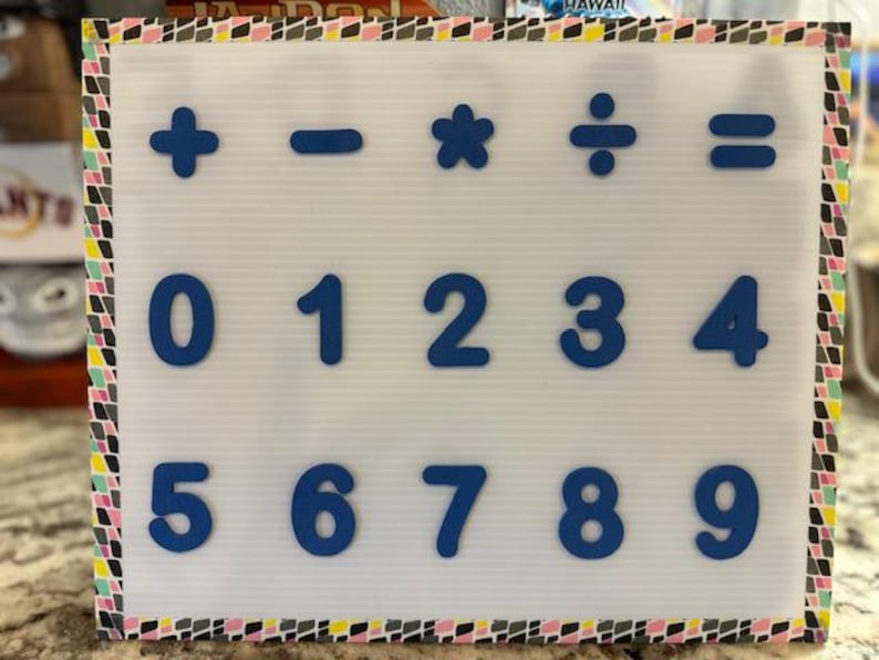 26 Alpha-numeric Board Only - Spelling to Communicate (S2C) Sensory ...