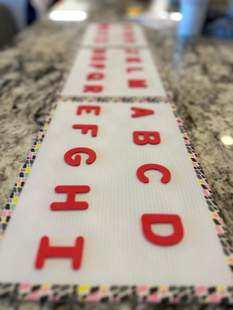 3 Board Set Only - Spelling to Communicate - Sensory Letterboards - Etsy