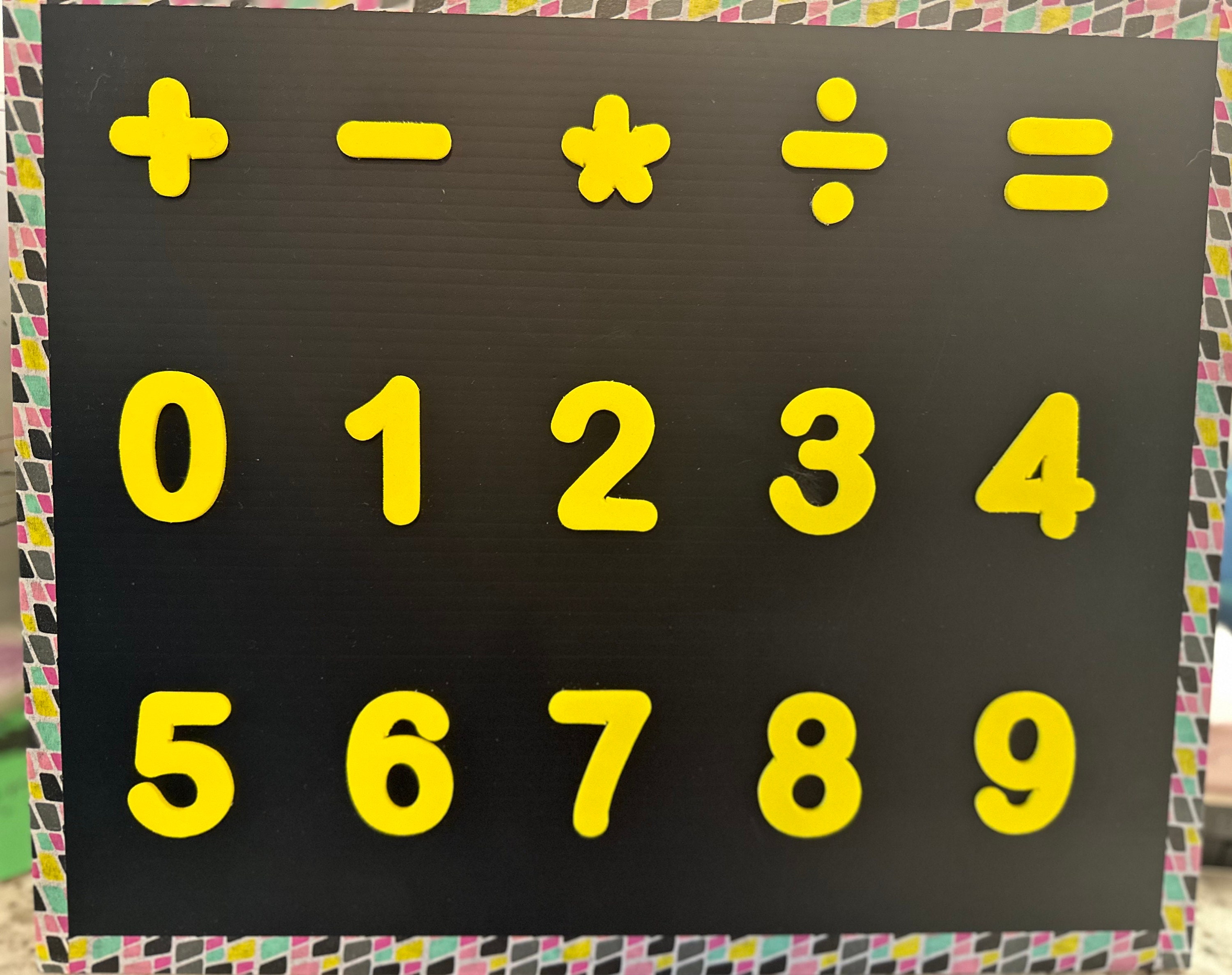 26 Alpha-numeric Board Only Spelling to Communicate S2C Sensory Letter ...