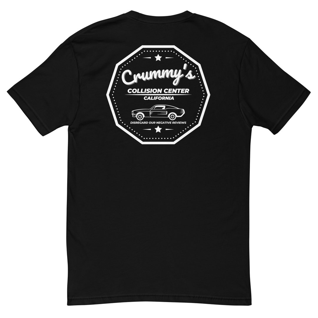 Crummy's Collision Center, Car Guy Funny Parody T-shirt - Etsy