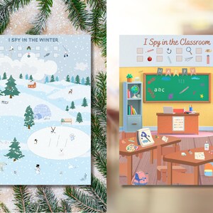 Kids Activities I Spy Search and Find Bundle, Search and Find Bundle ...