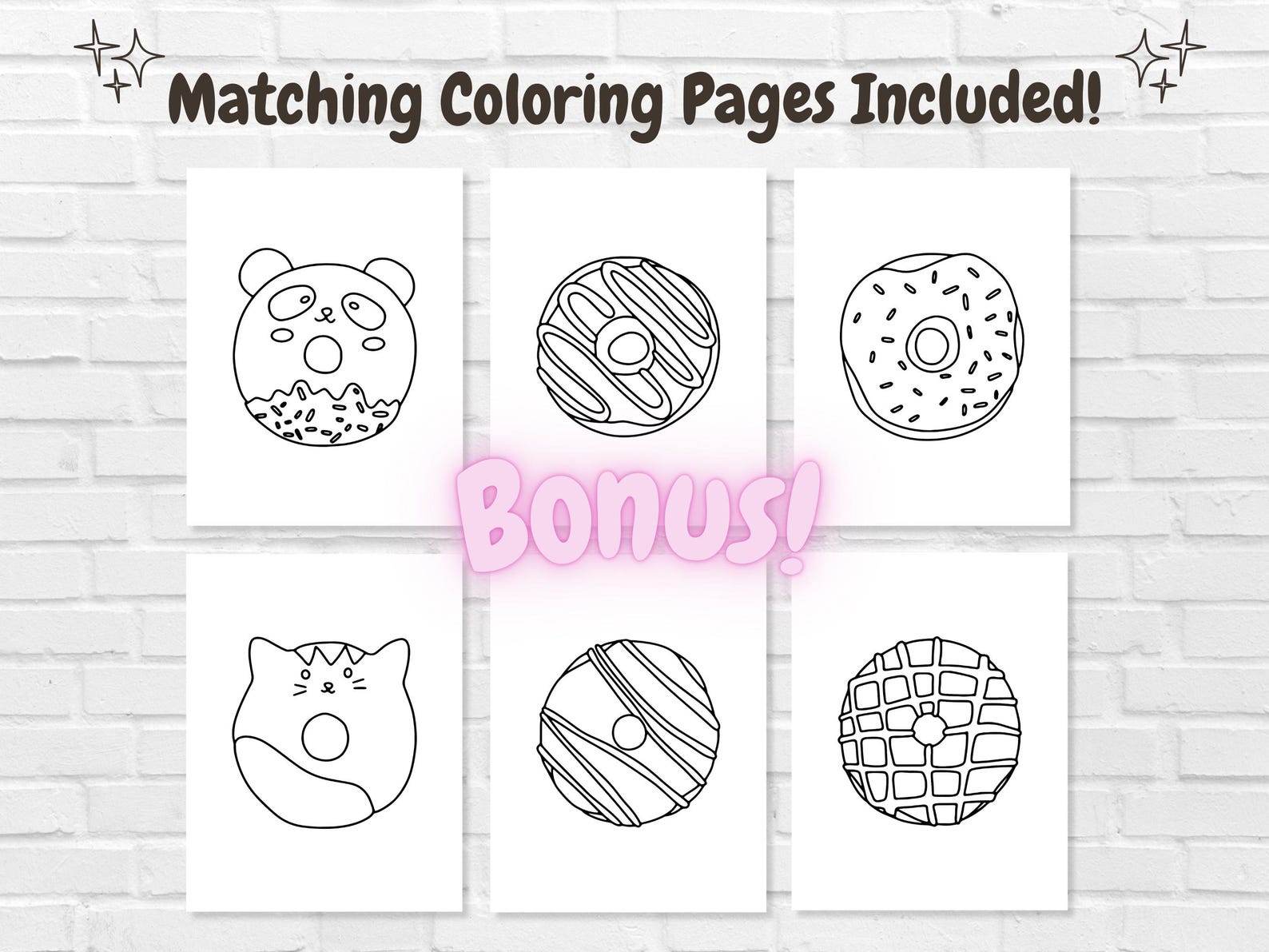 Donut Door Decor Kit, Classroom Door Display, Colorful Bulletin Board ...