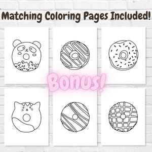 Donut Door Decor Kit, Classroom Door Display, Colorful Bulletin Board ...