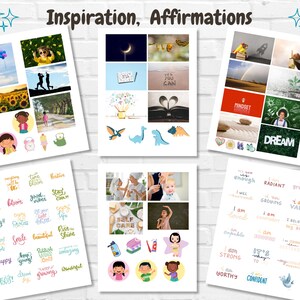 Vision Board Kit, Kids Dream Board, Mood Board Party, Manifestation ...