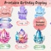Classroom Birthday Display, Boho Classroom Crystals, Classroom Birthday ...