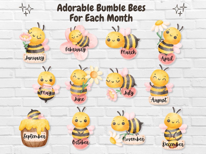 Bumble Bee Classroom Birthday, Classroom Birthday Display, Classroom ...