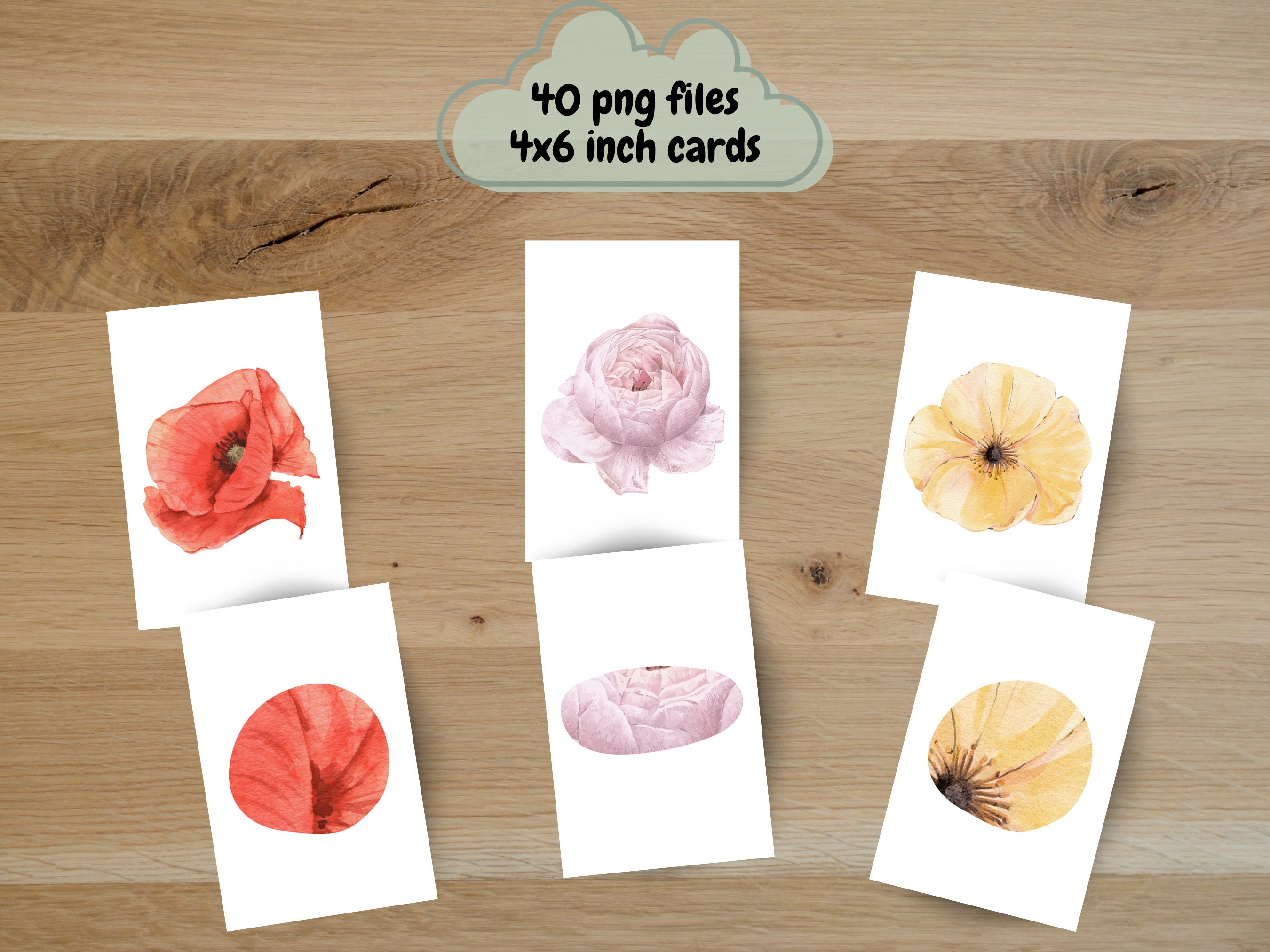 Pattern Matching Game for Kids, Floral Nature Study Matching ...