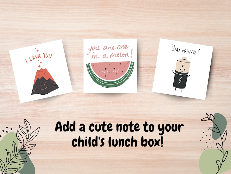 Lunchbox Notes, Lunch Box Cards, Printable Lunchbox Jokes, Cute Lunch ...