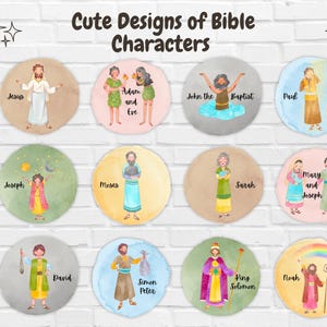 Sunday School Decorations, Christian Bulletin Board, Bible Heroes ...