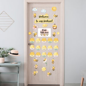 Spring Door Decor Kit, Classroom Door Display, Summer Bulletin Board ...