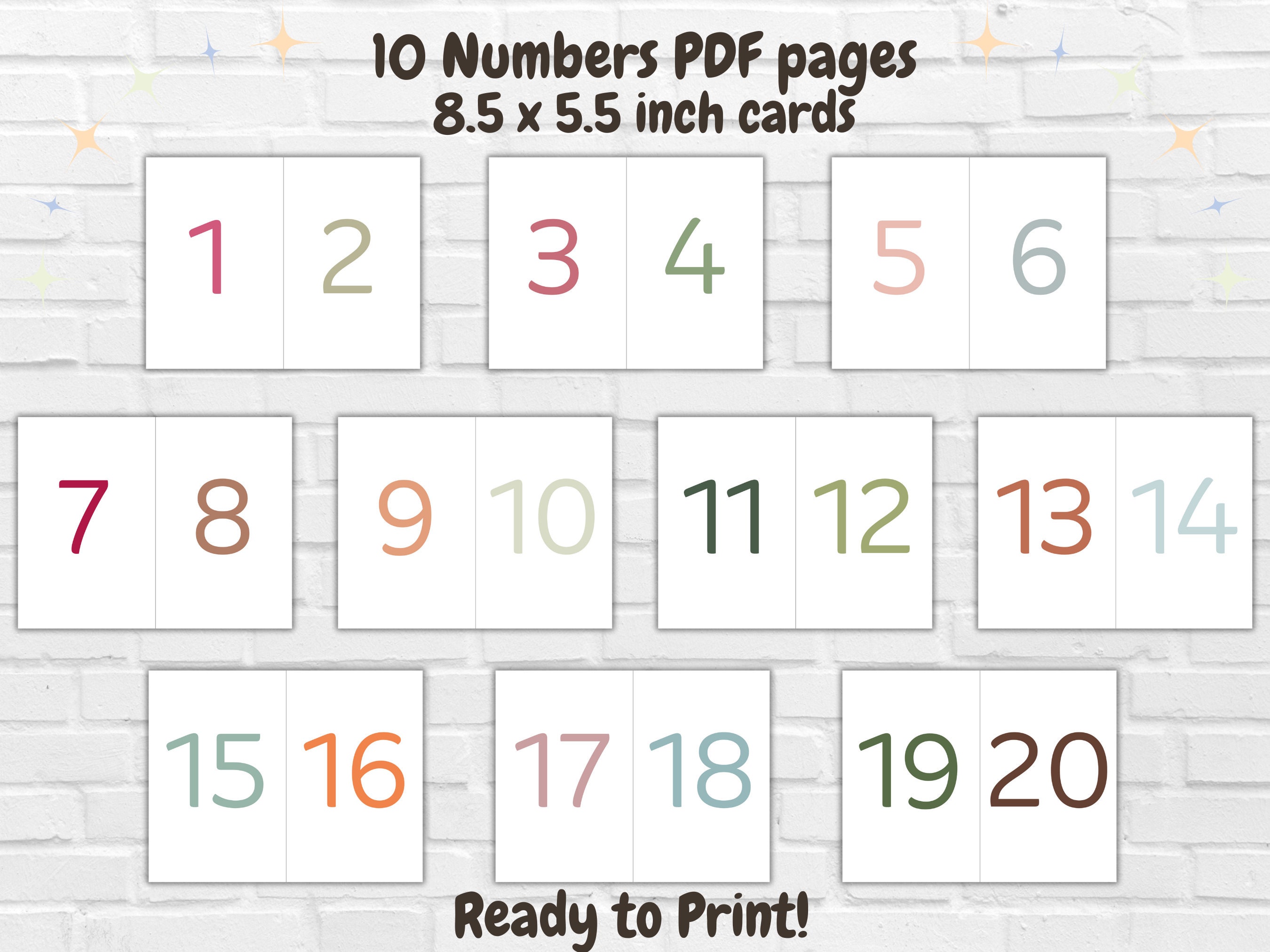Learning Letters and Numbers, Alphabet Flashcards, ABC 123 Cards ...
