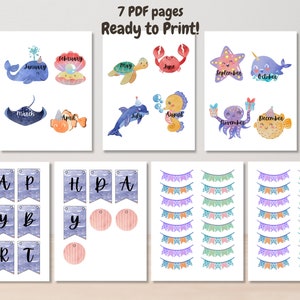 Ocean Classroom Birthday, Birthday Board Display, Kids Birthday Board ...