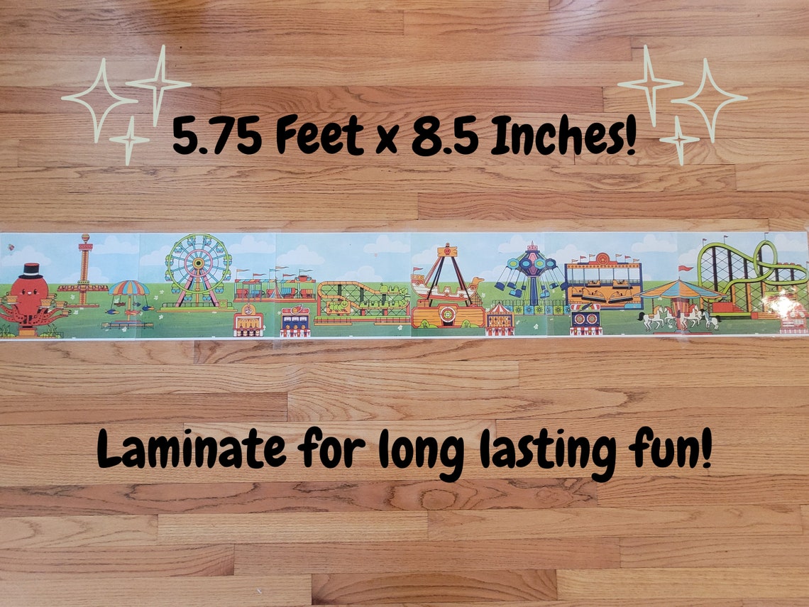 Printable Paper Dolls for Kids, Paper Dolls Amusement Park Scene ...
