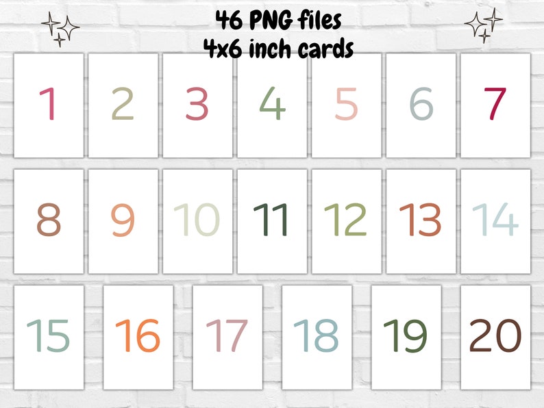 Learning Letters and Numbers, Alphabet Flashcards, ABC 123 Cards ...