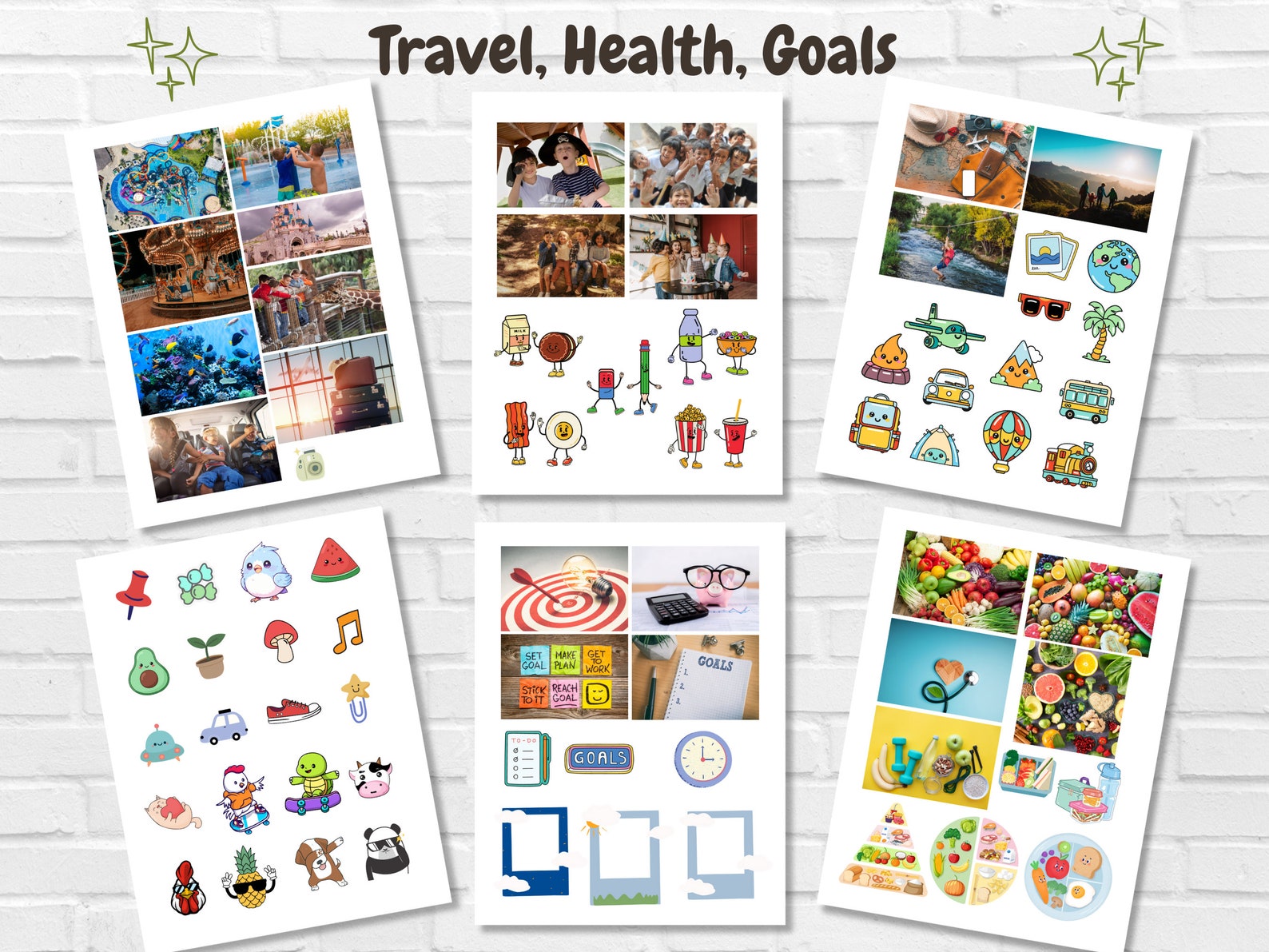 Boys Vision Board Kit, Kids Dream Board, Mood Board Party ...