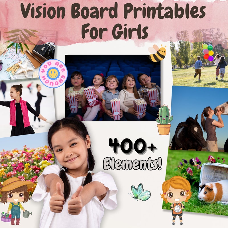 Vision Board Printables - Etsy