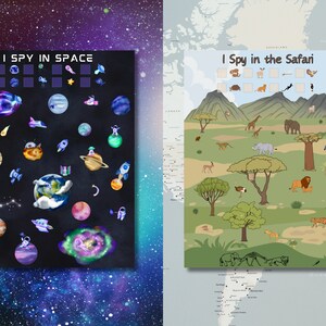 Kids Activities I Spy Search and Find Bundle, Search and Find Bundle ...