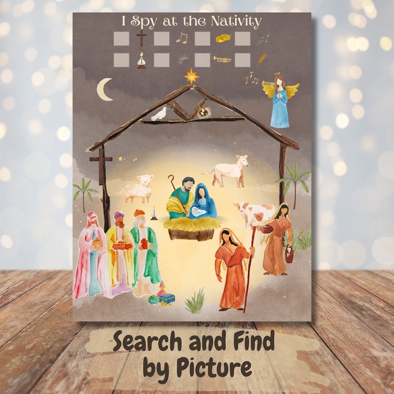 Nativity Printable - Etsy