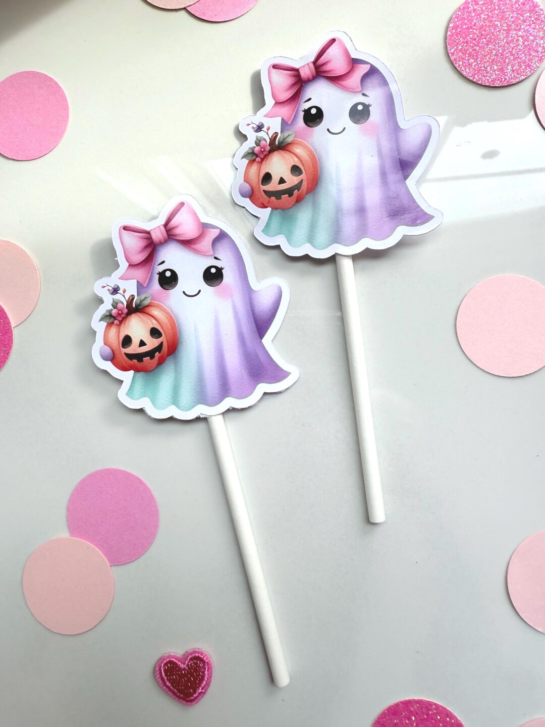 Handmade Halloween Cupcake Toppers – Ghost, Mummy, Pumpkin, Dracula - Etsy