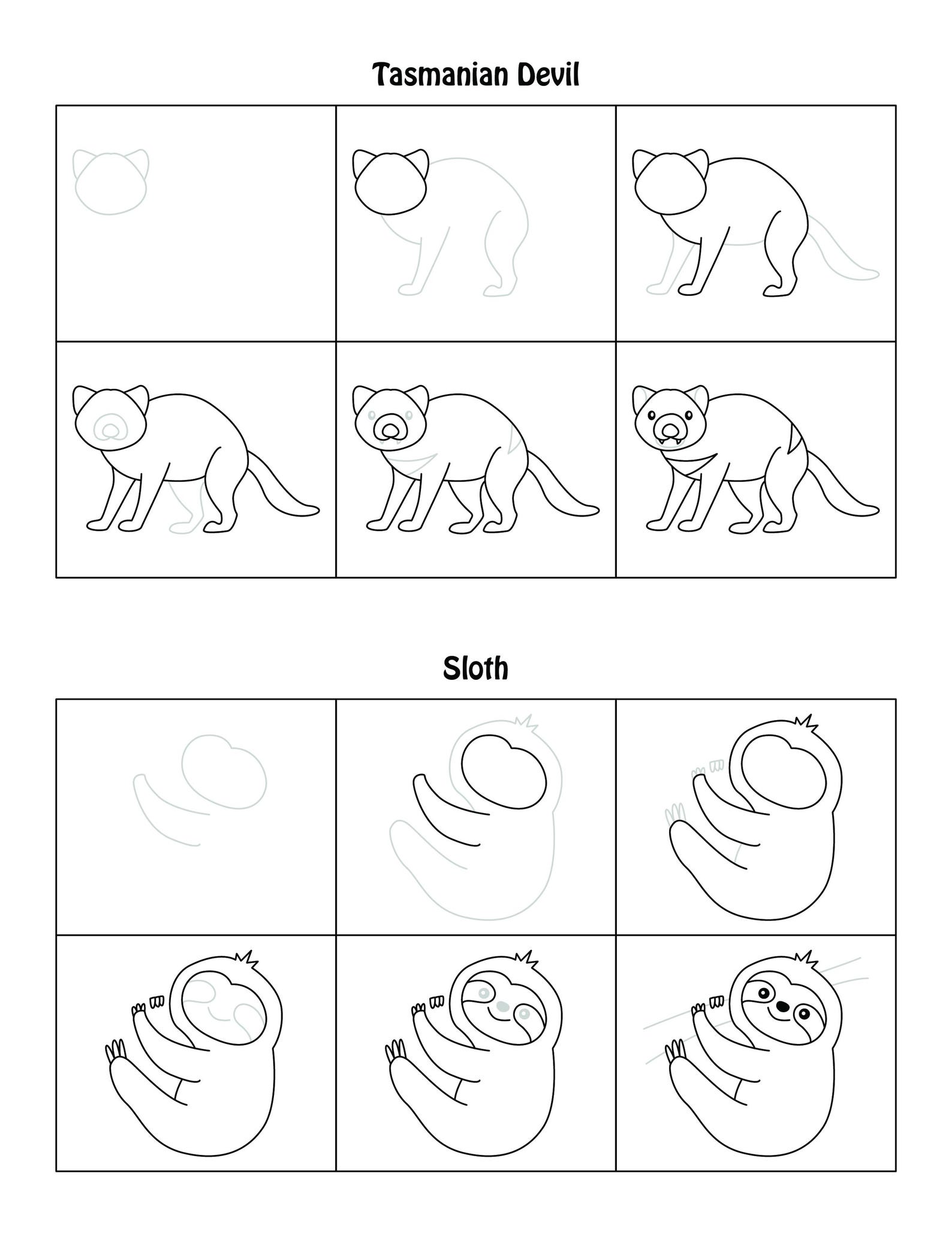 How to Draw Everything: A Book With Step-by-step Guide and Practice ...