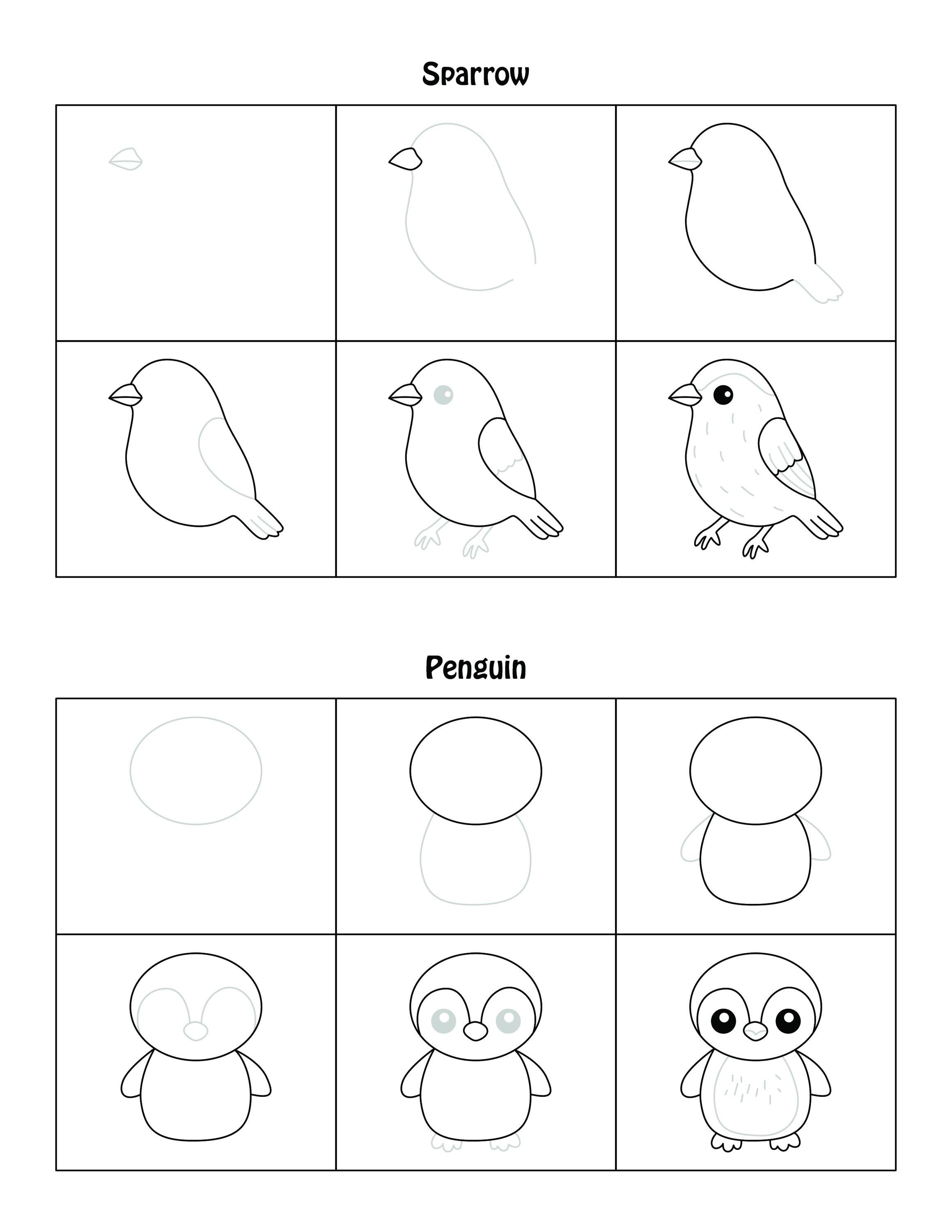 How to Draw Everything: A Book With Step-by-step Guide and Practice ...