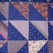 Vintage Strip Triangles Quilt - Etsy