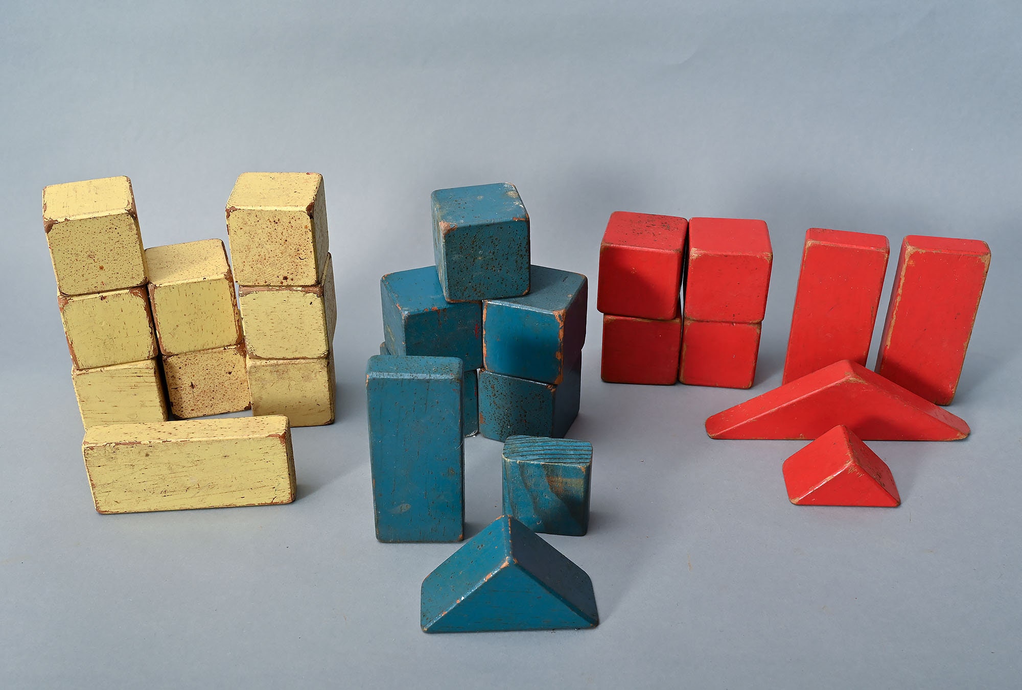 Painted Wood Blocks - Etsy