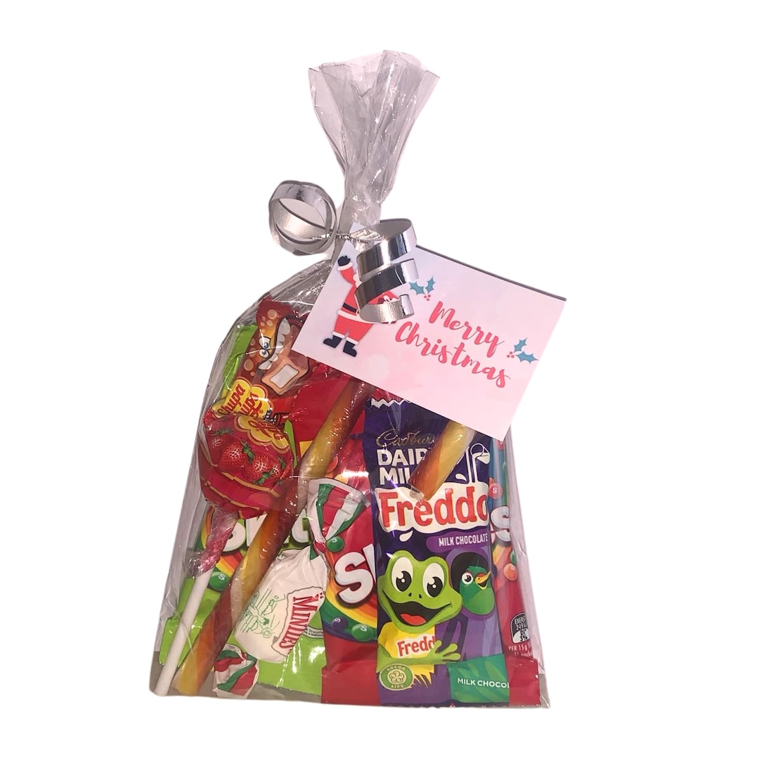 Christmas Lolly Bags Christmas Treats Lolly Bags Santa Lollies ...
