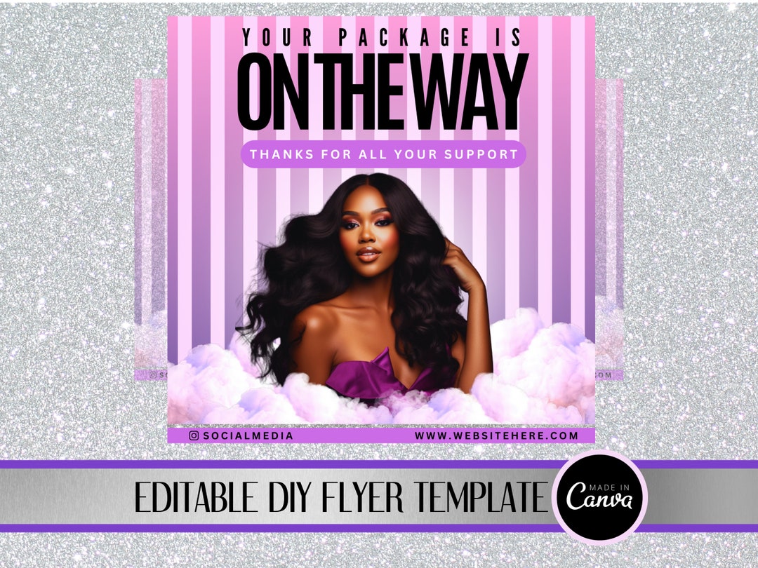 Shipping Flyer, DIY Flyer Template Design, Orders Have Shipped Flyer ...