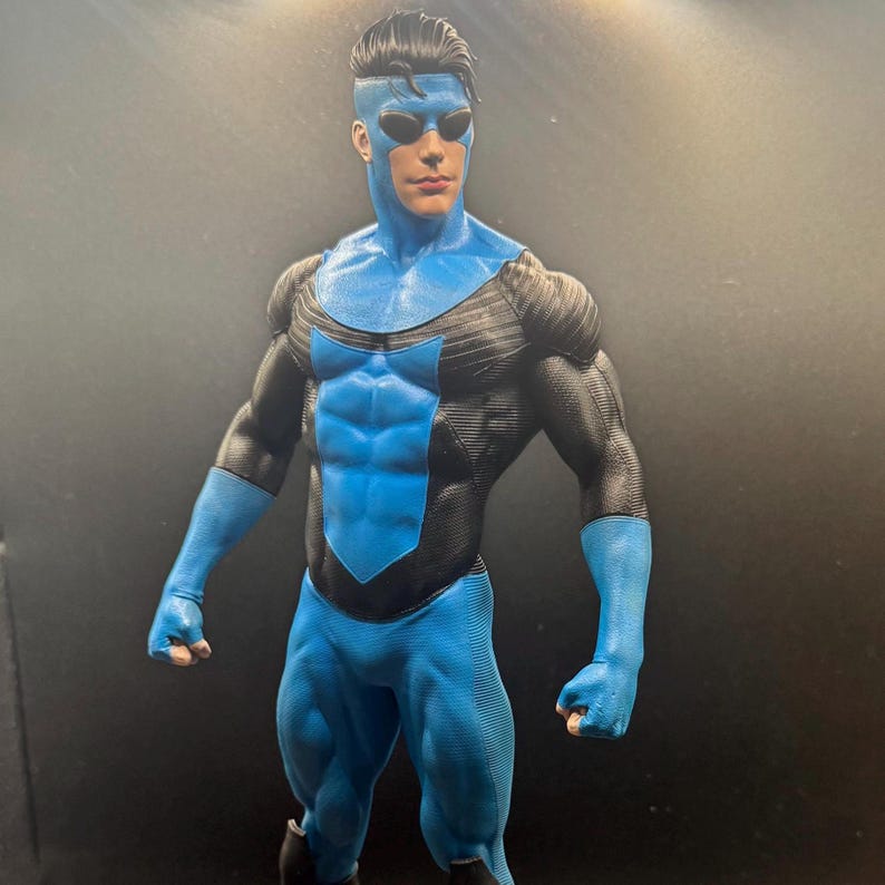 1/6 Scale Invincible Statue Blue Suit Variant Collectible - Etsy UK