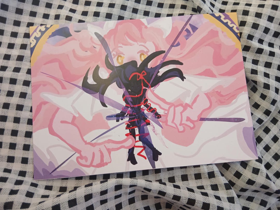A5 Madohomu Madoka Magica Goddess Madoka Homura Print - Etsy