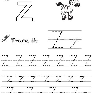 Alphabet Tracing & Identification Bundle - Etsy