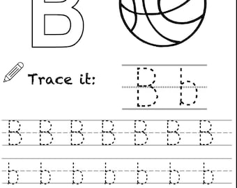 Alphabet Tracing and Identification Letter d - Etsy