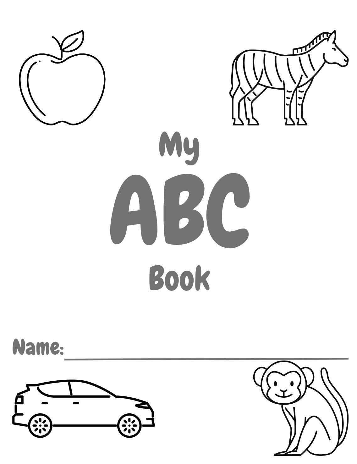 Alphabet Tracing & Identification Bundle - Etsy