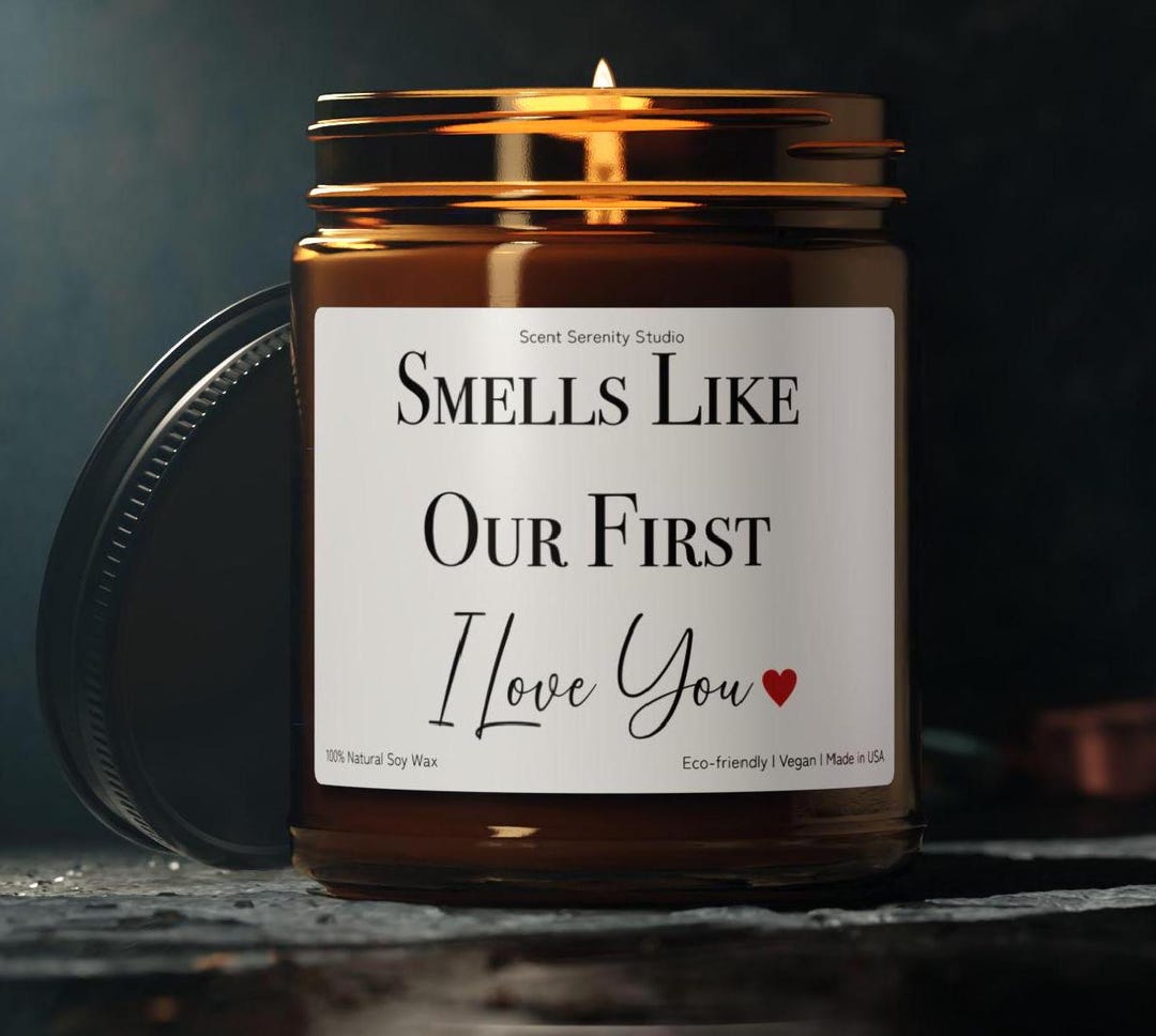 Smells Like I Love You, Valentine's Gift, Romantic Gift Idea, I Love ...