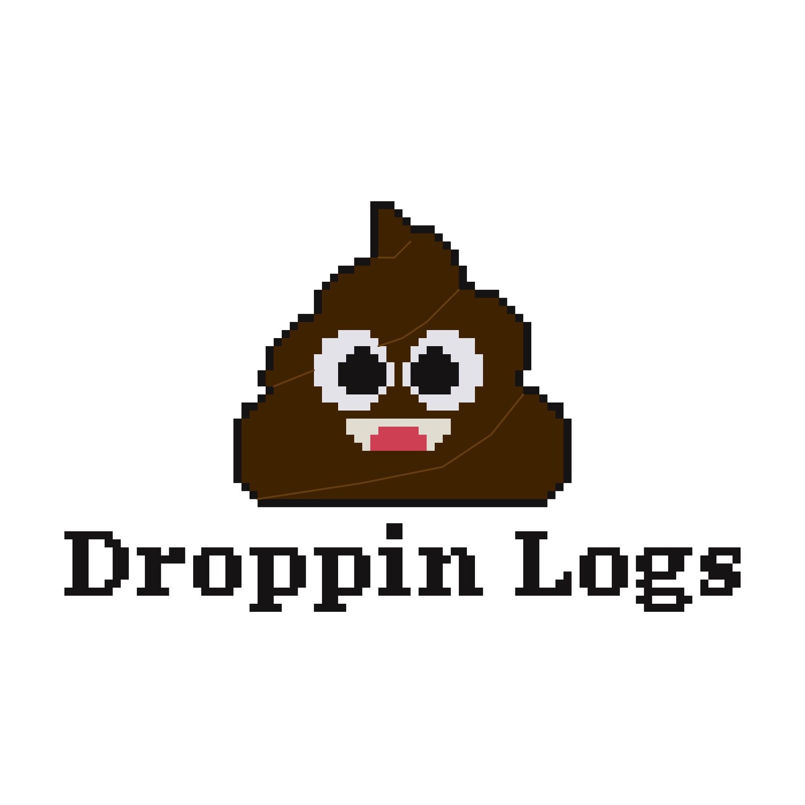 Poop Emoji Droppin Logs Cross Stitch Pattern - Etsy
