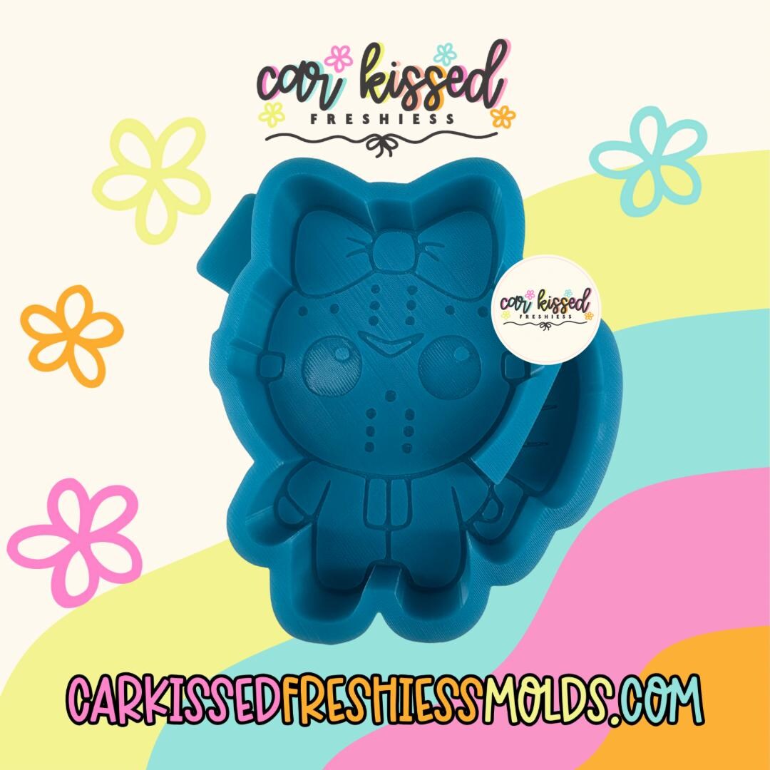 Coquette White Mask Horror Silicone Mold - Etsy