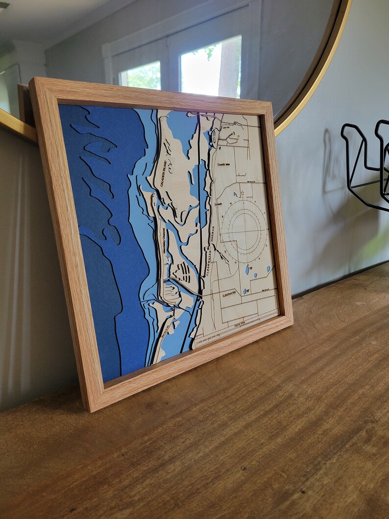 Custom Laser Cut Topo Maps - Etsy
