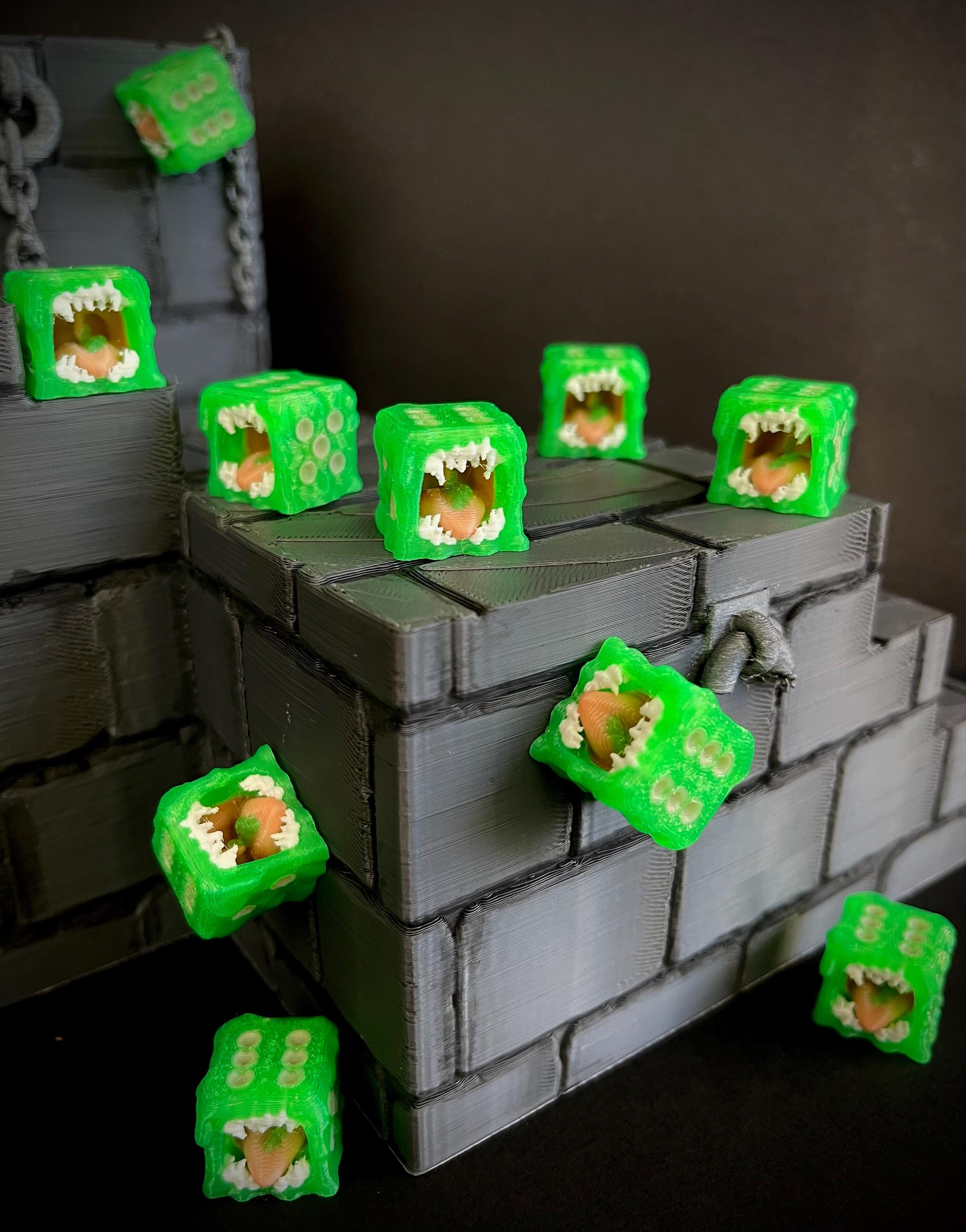 Gelatinous Cube Mimic Dice - Etsy
