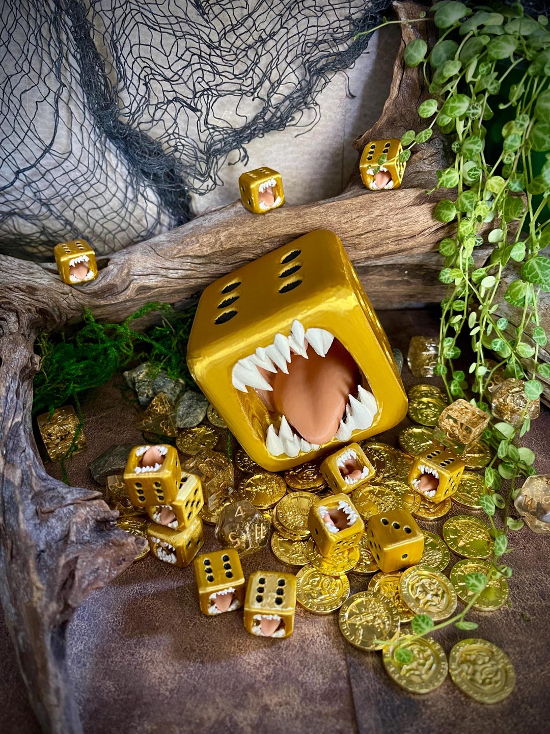 GIANT Mimic D6 Dice - Etsy