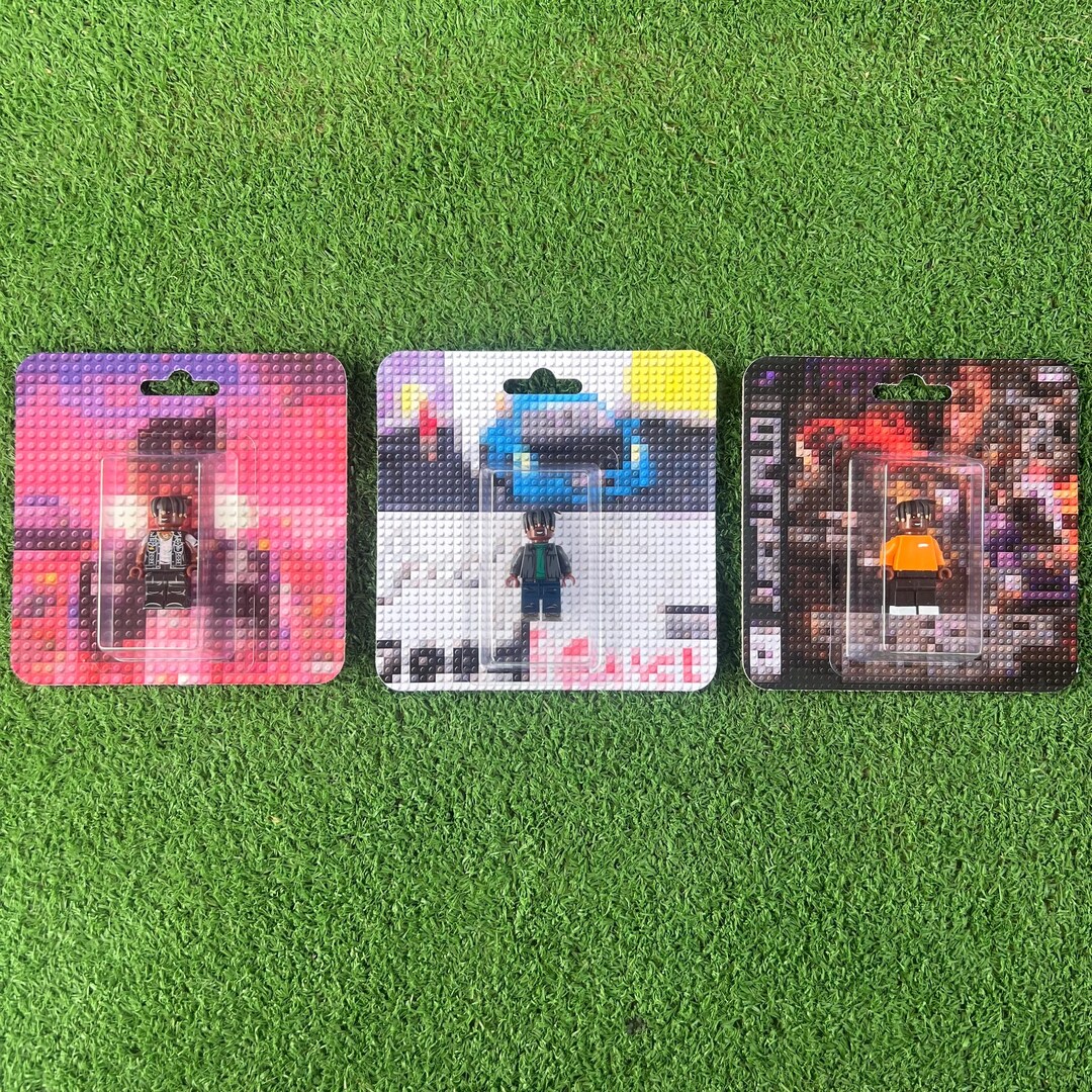 Lot of 3 Custom Juice WRLD Lego Minifigure Legends Never Die Death Race ...