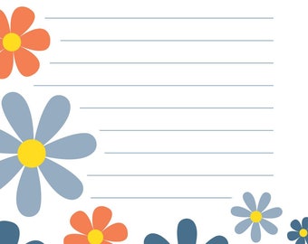 Printable Busy Bee Notepad Template - Etsy
