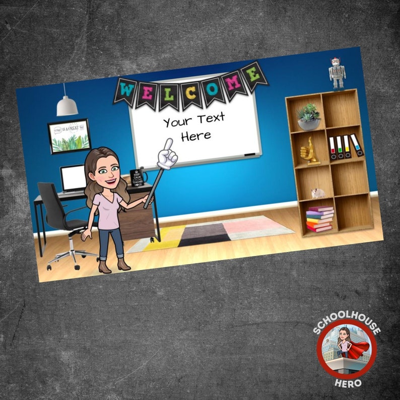 Editable Bitmoji Bulletin Board: Digital Classroom Google Slides ...