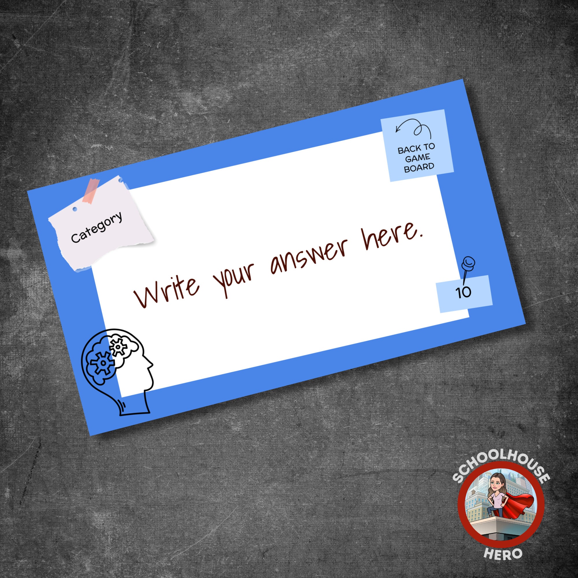 Editable Quiz Game Jeopardy Style Template, Science Theme Google Slides ...