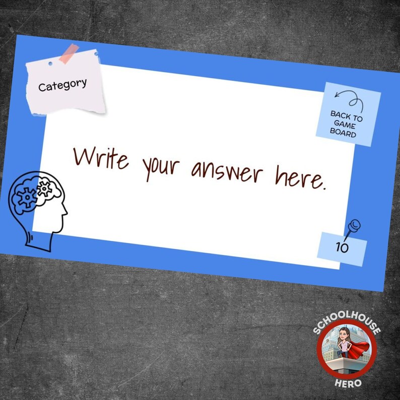 Editable Quiz Game Jeopardy Style Template, Art Theme Google Slides and ...