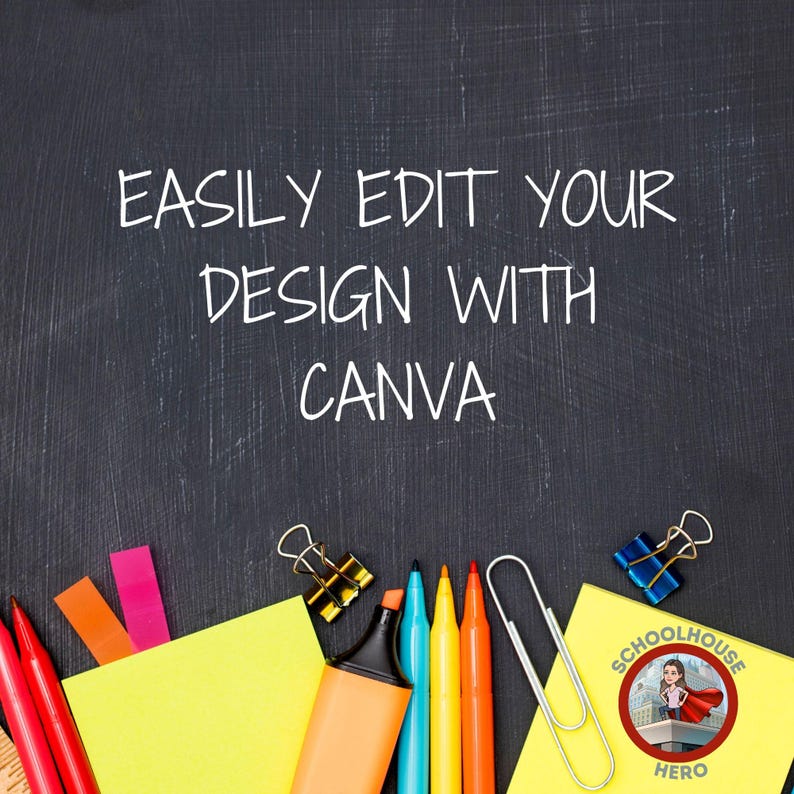 Senior Yearbook Ad Template, Editable Canva Template for Student ...