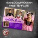 Editable Canva Tribute Page – Half Page Yearbook, Dance, or Pageant Ad ...
