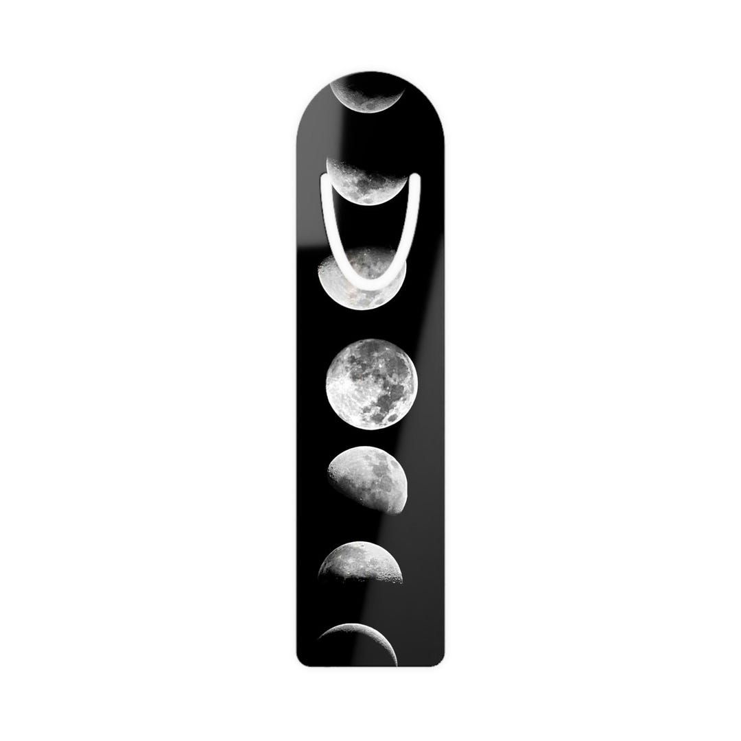 Moon Phases Bookmark, Celestial Reading Accessory, Book Lover Gift ...
