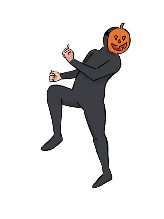 Dancing Pumpkin Man